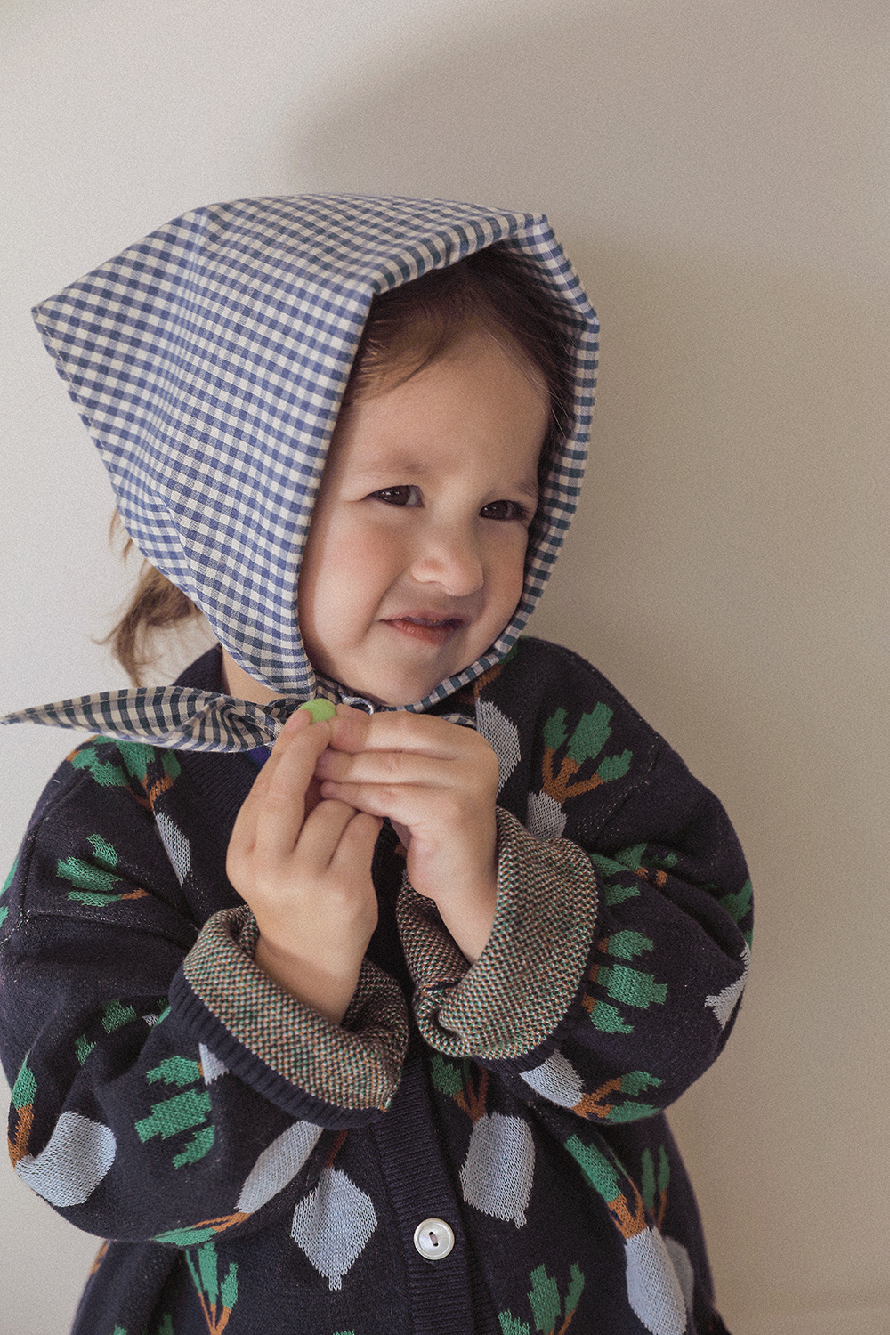 KIDS TURNIP CARDIGAN (NAVY) - 감도 깊은 취향 셀렉트샵 29CM