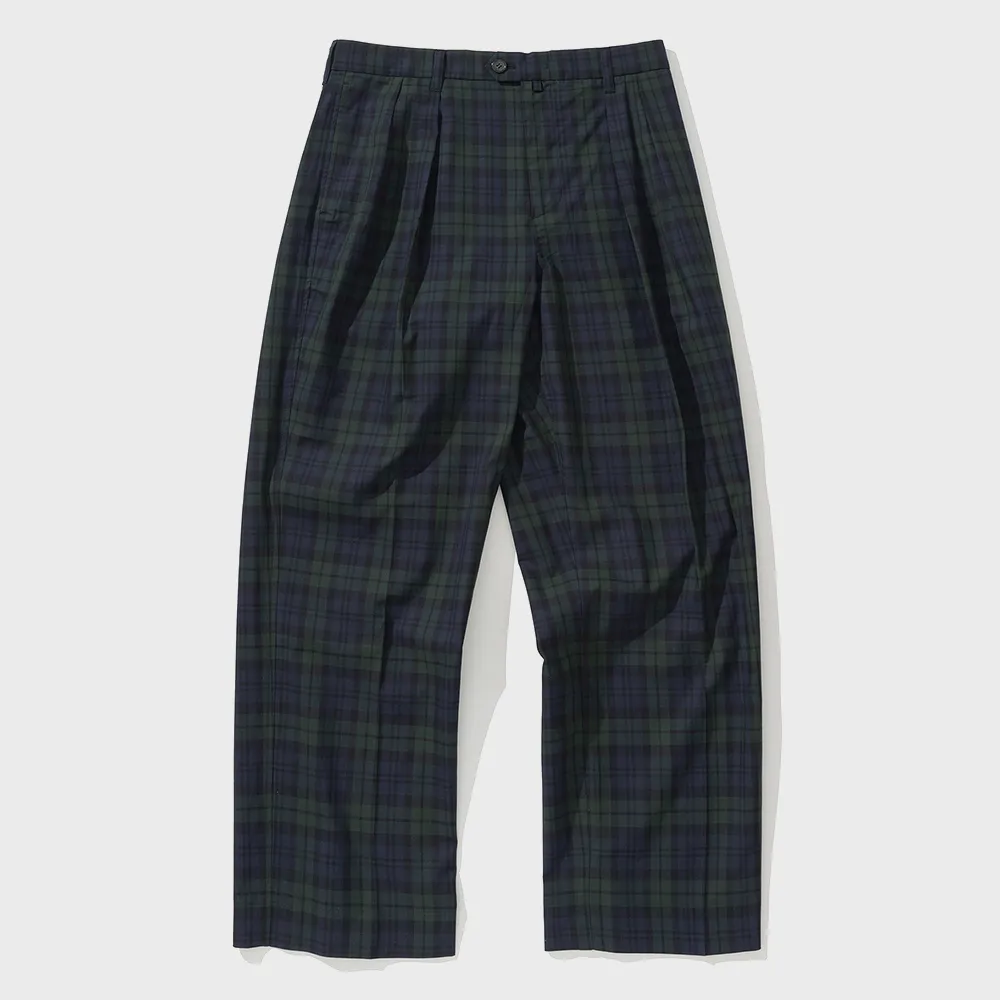 two tuck slacks blackwatch - 감도 깊은 취향 셀렉트샵 29CM