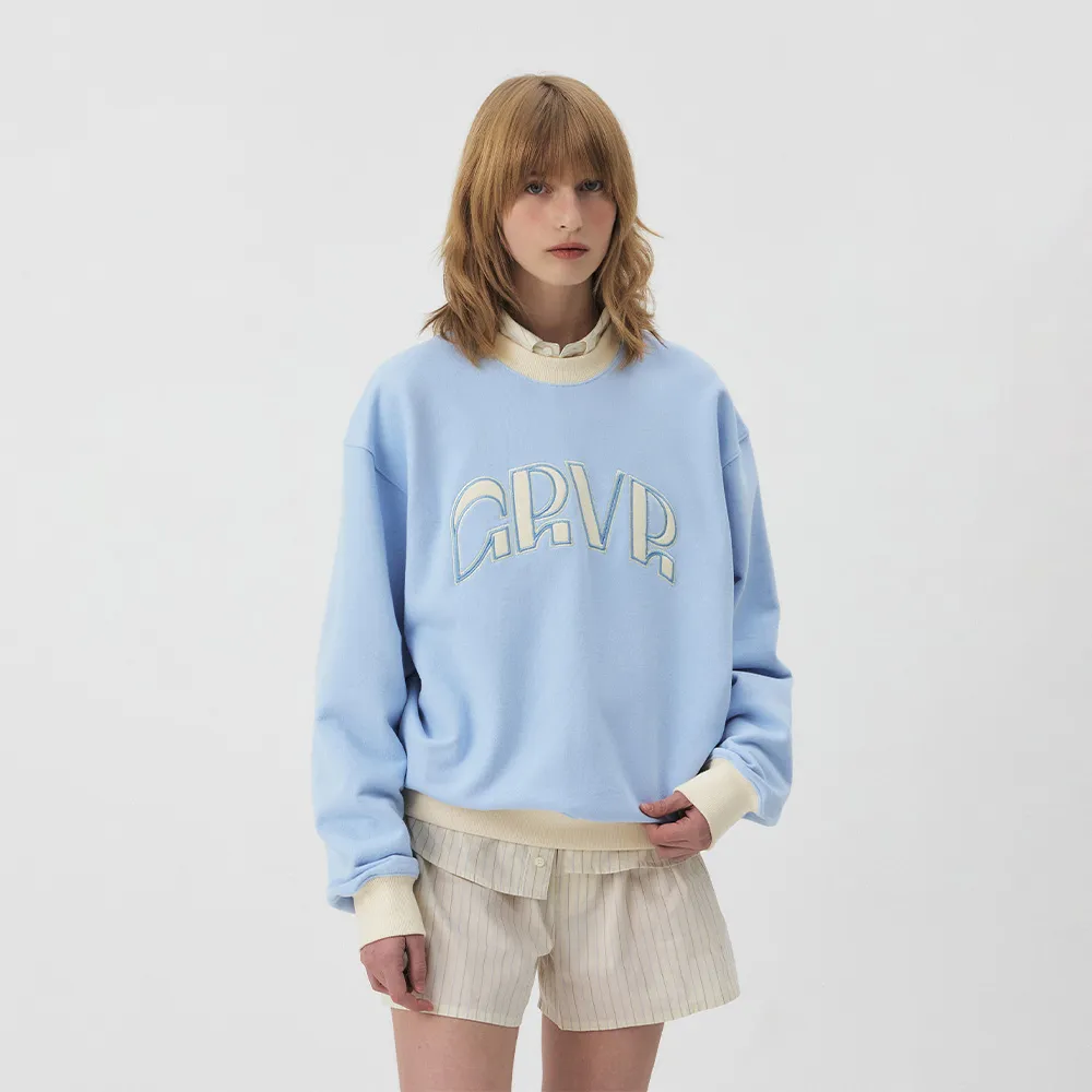 GRVR COLOR SWEATSHIRT [3COLORS] - 감도 깊은 취향 셀렉트샵 29CM