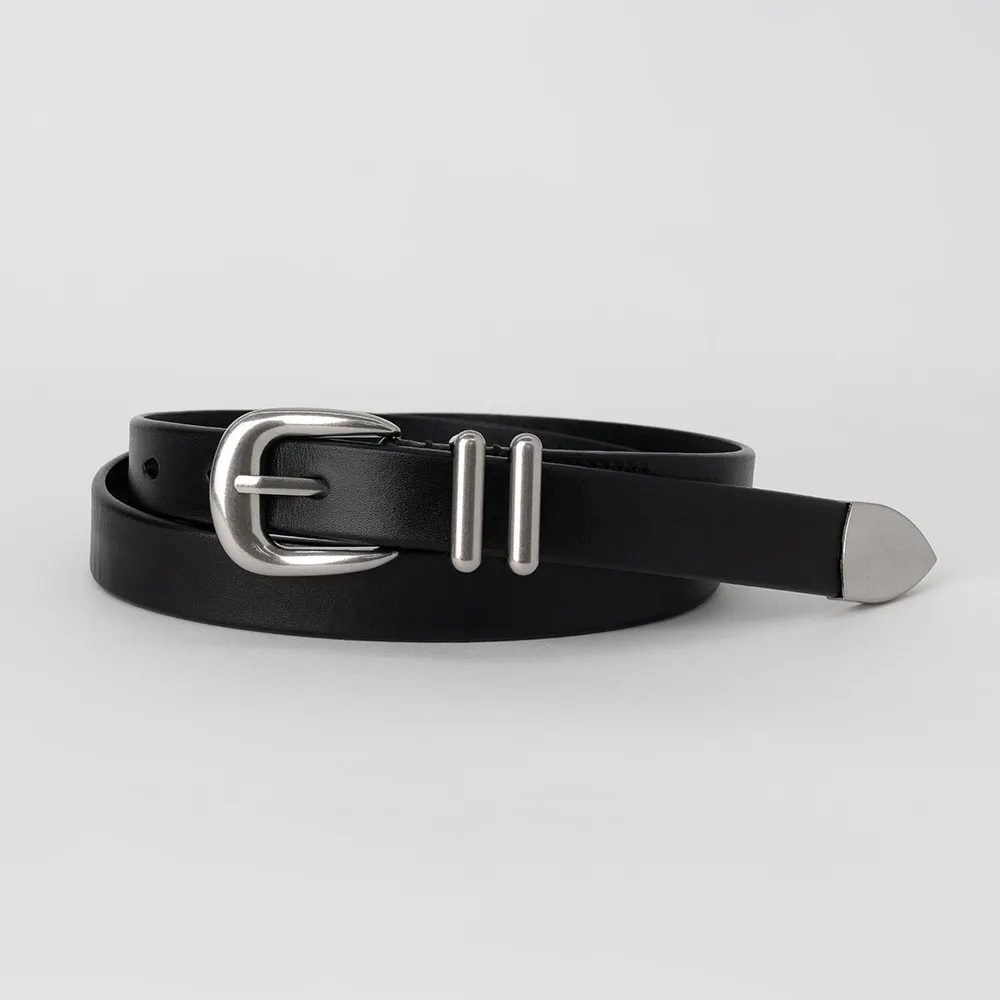 (W) western cowhide leather belt (T002_black) - 감도 깊은 취향 셀렉트샵 29CM
