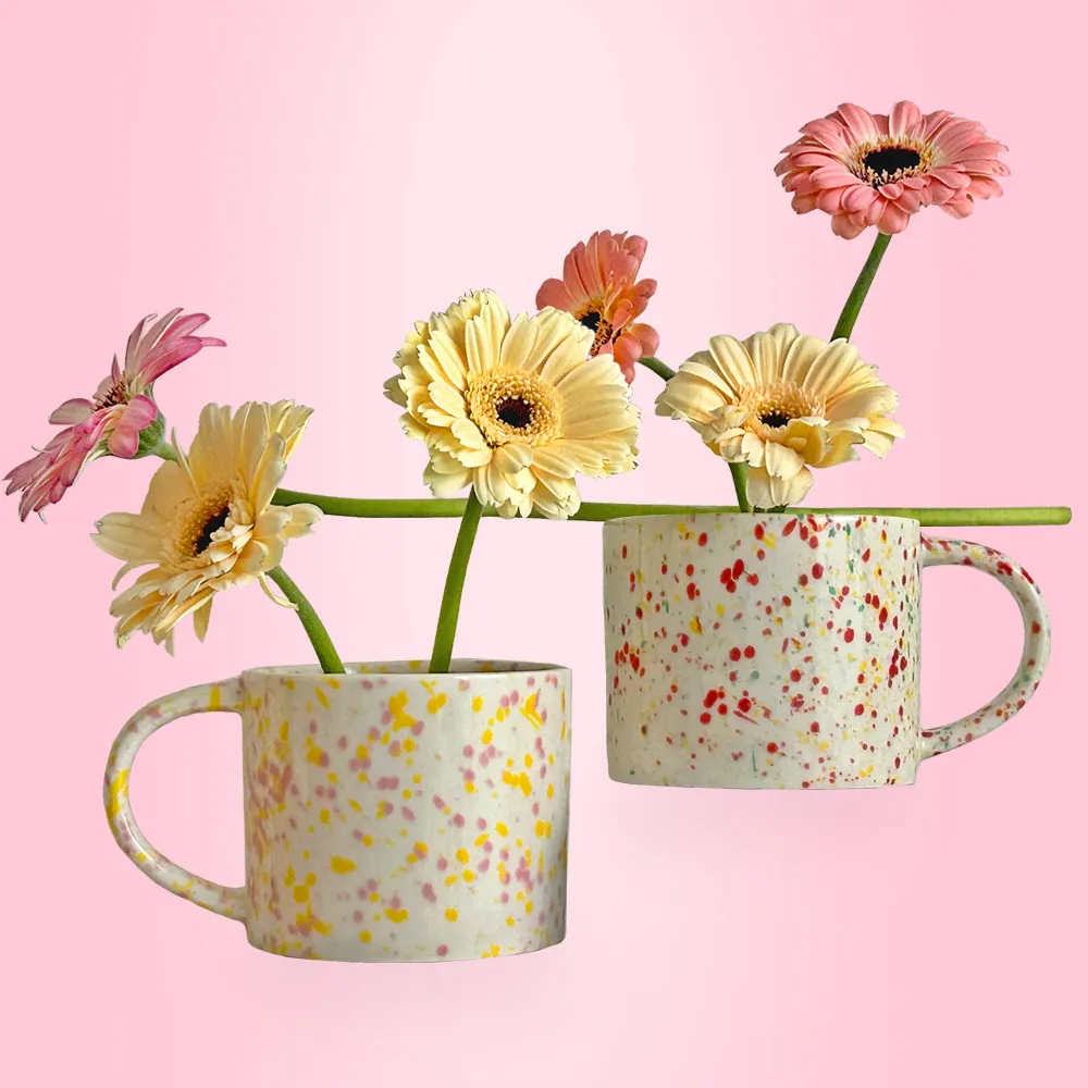 [선물세트] 블룸 스플래시드 머그 2p선물세트 3종 집들이 신혼 선물 - 감도 깊은 취향 셀렉트샵 29CM