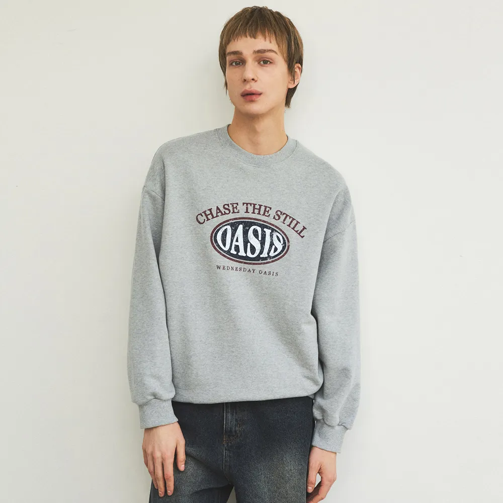 Vintage Crack Oasis Sweatshirt_3Color(W25-TP03) - 감도 깊은 취향 셀렉트샵 29CM