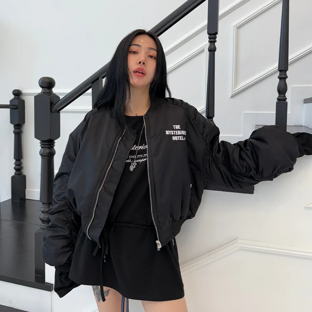 CROPPED FLIGHT JACKET_2 colors - 감도 깊은 취향 셀렉트샵 29CM