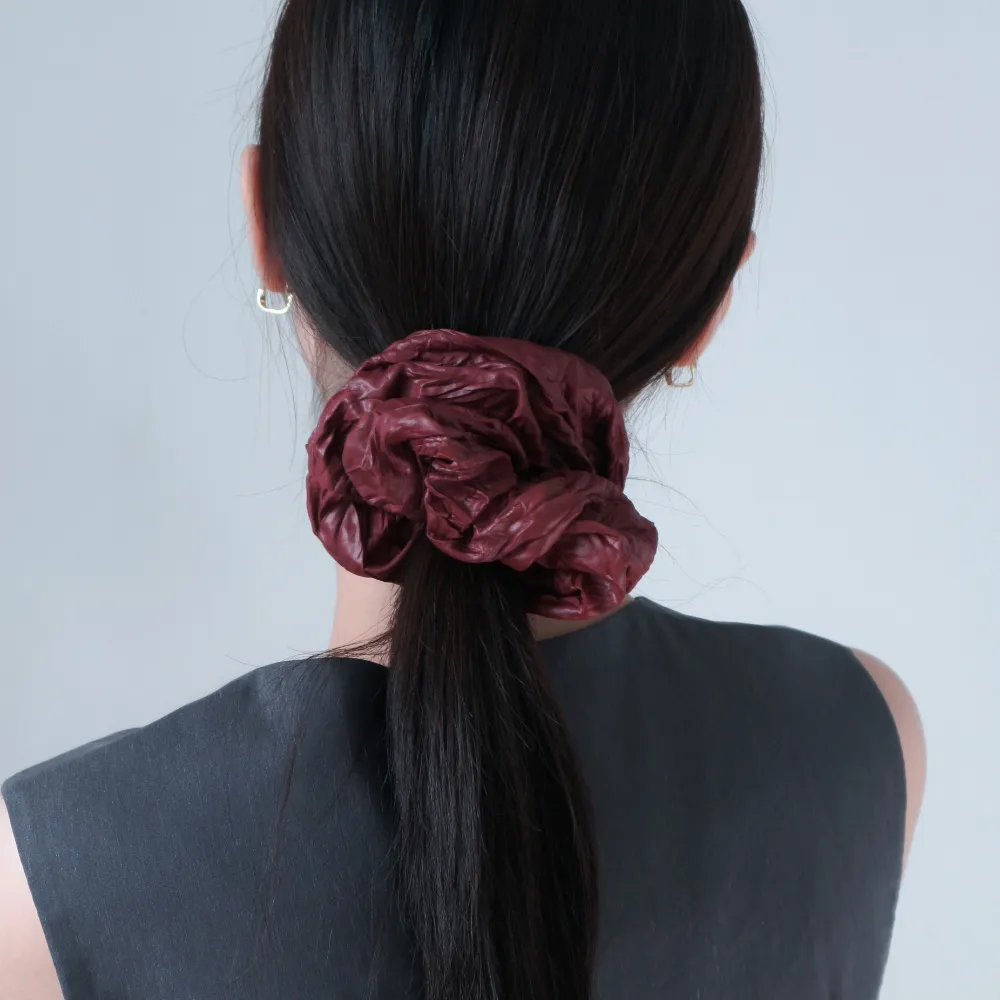 NOCTURN BURGUNDY WINE SCRUNCHIE (2TYPE) - 감도 깊은 취향 셀렉트샵 29CM