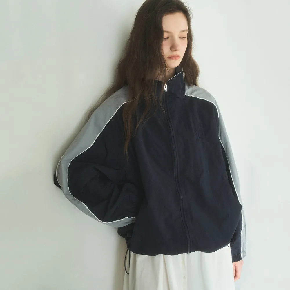 two-tone windbreaker_navy - 감도 깊은 취향 셀렉트샵 29CM