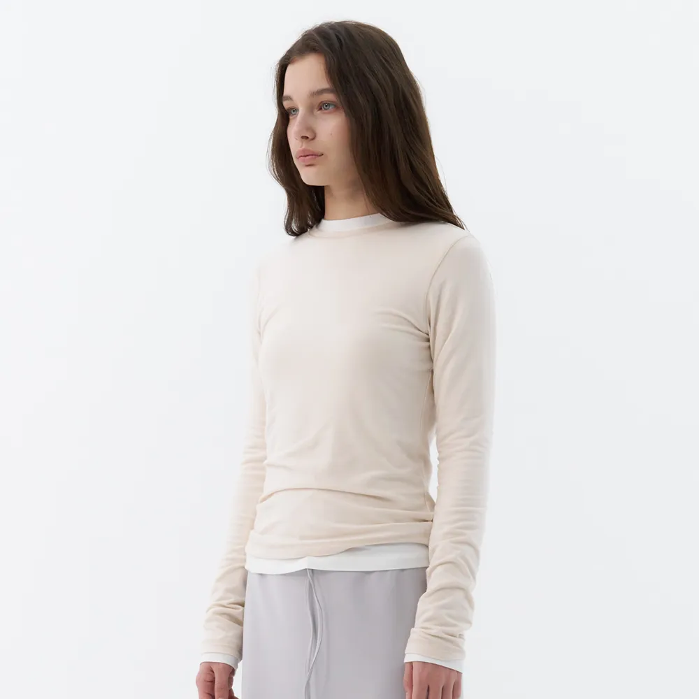 Tencel T-Shirt (Beige) - 감도 깊은 취향 셀렉트샵 29CM