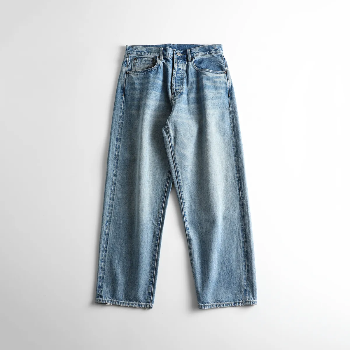 522C SELVEDGE DENIM PANTS bleached - 감도 깊은 취향 셀렉트샵 29CM