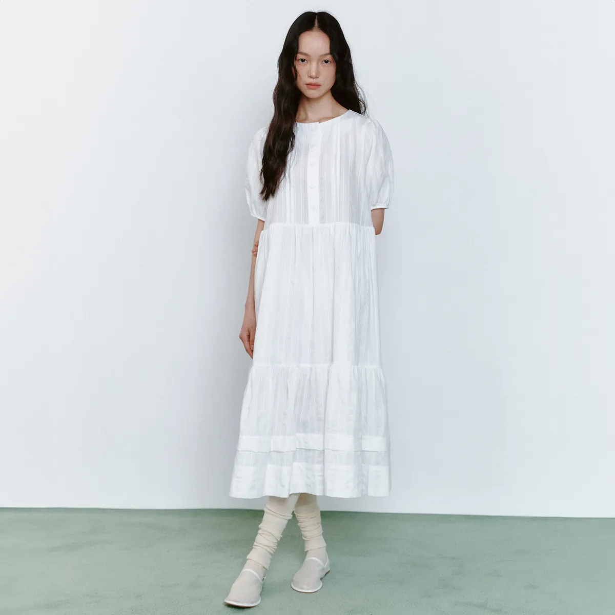 Forest Fairy Button One-piece_cotton white - 감도 깊은 취향 셀렉트샵 29CM