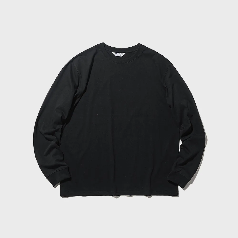 [25SS] Silky Cotton Long Sleeve - Black - 감도 깊은 취향 셀렉트샵 29CM