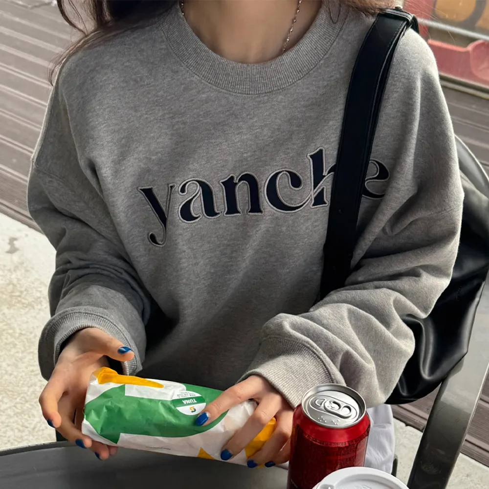 YANCHE 맨투맨_멜란지그레이 - 감도 깊은 취향 셀렉트샵 29CM