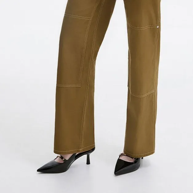 CK1-60920349 페이턴트 메탈릭 악센트 슬링백 펌프스 - 블랙 페이턴트 - 감도 깊은 취향 셀렉트샵 29CM