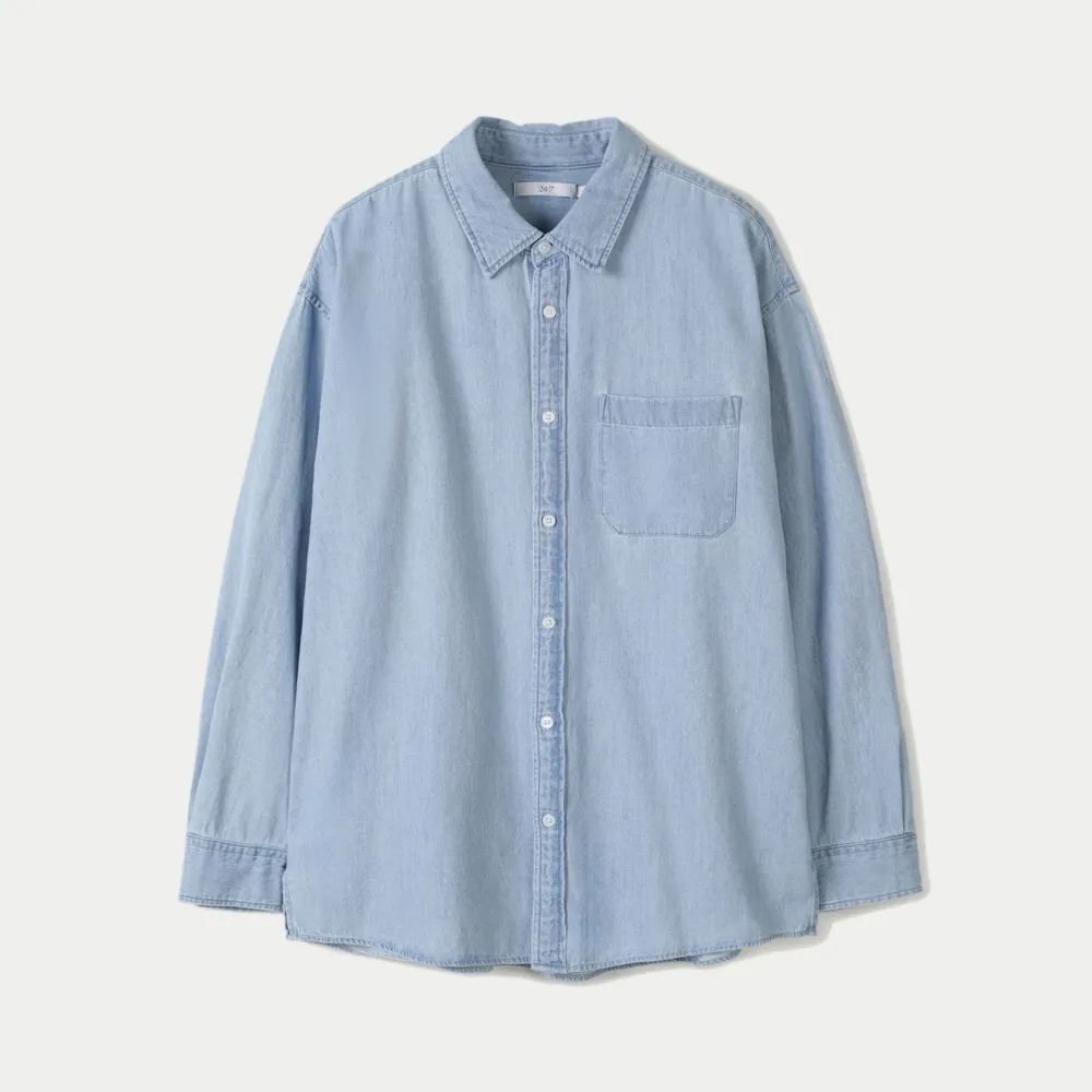 COMFORT DENIM SHIRTS SKY BLUE (247) - 감도 깊은 취향 셀렉트샵 29CM