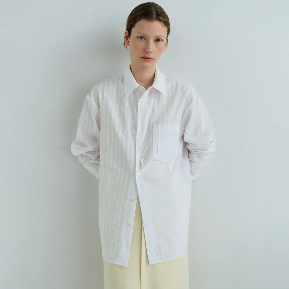 Mago stripe shirt (Gray stripe) - 감도 깊은 취향 셀렉트샵 29CM