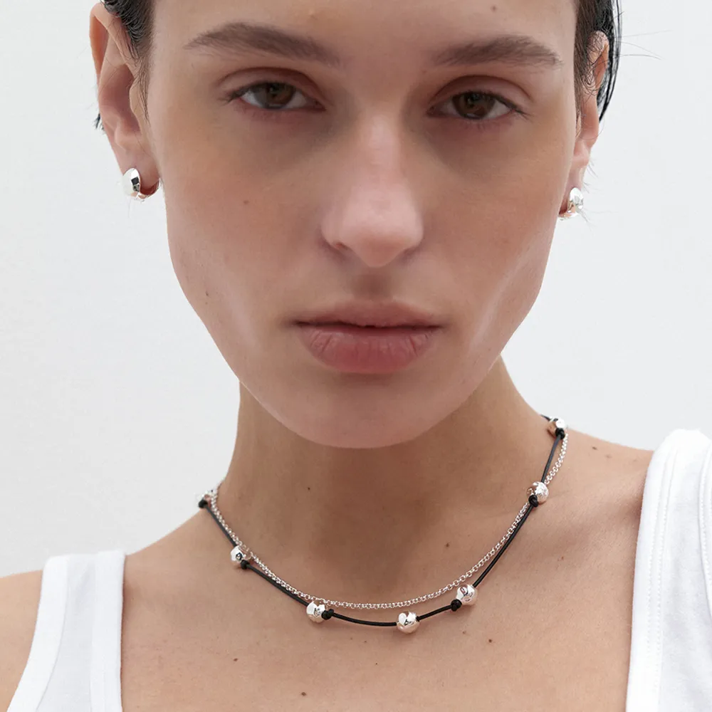 string tie bumpy necklace - 감도 깊은 취향 셀렉트샵 29CM