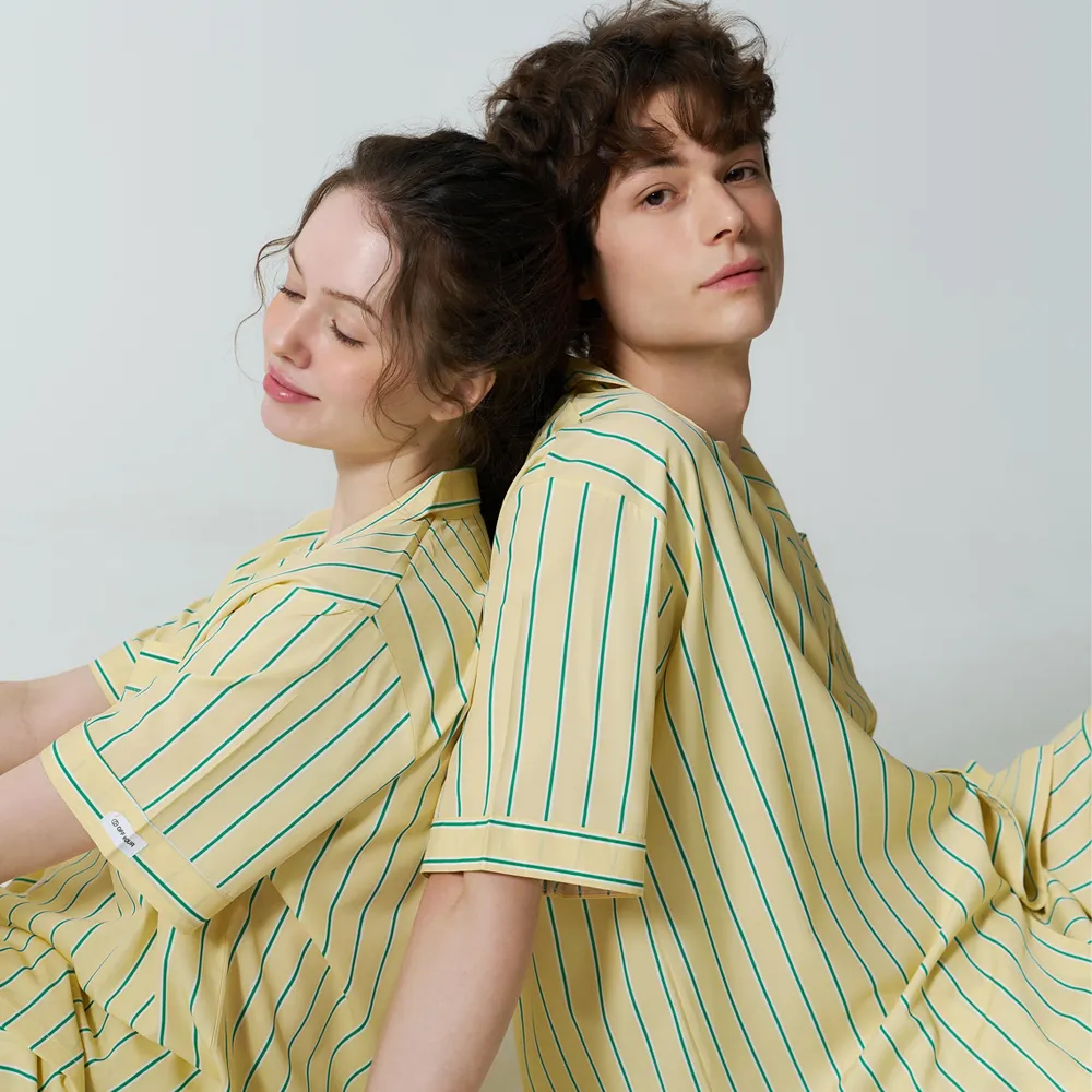 [2PACK] (uni) 레몬팝 반팔 잠옷 세트 - 감도 깊은 취향 셀렉트샵 29CM