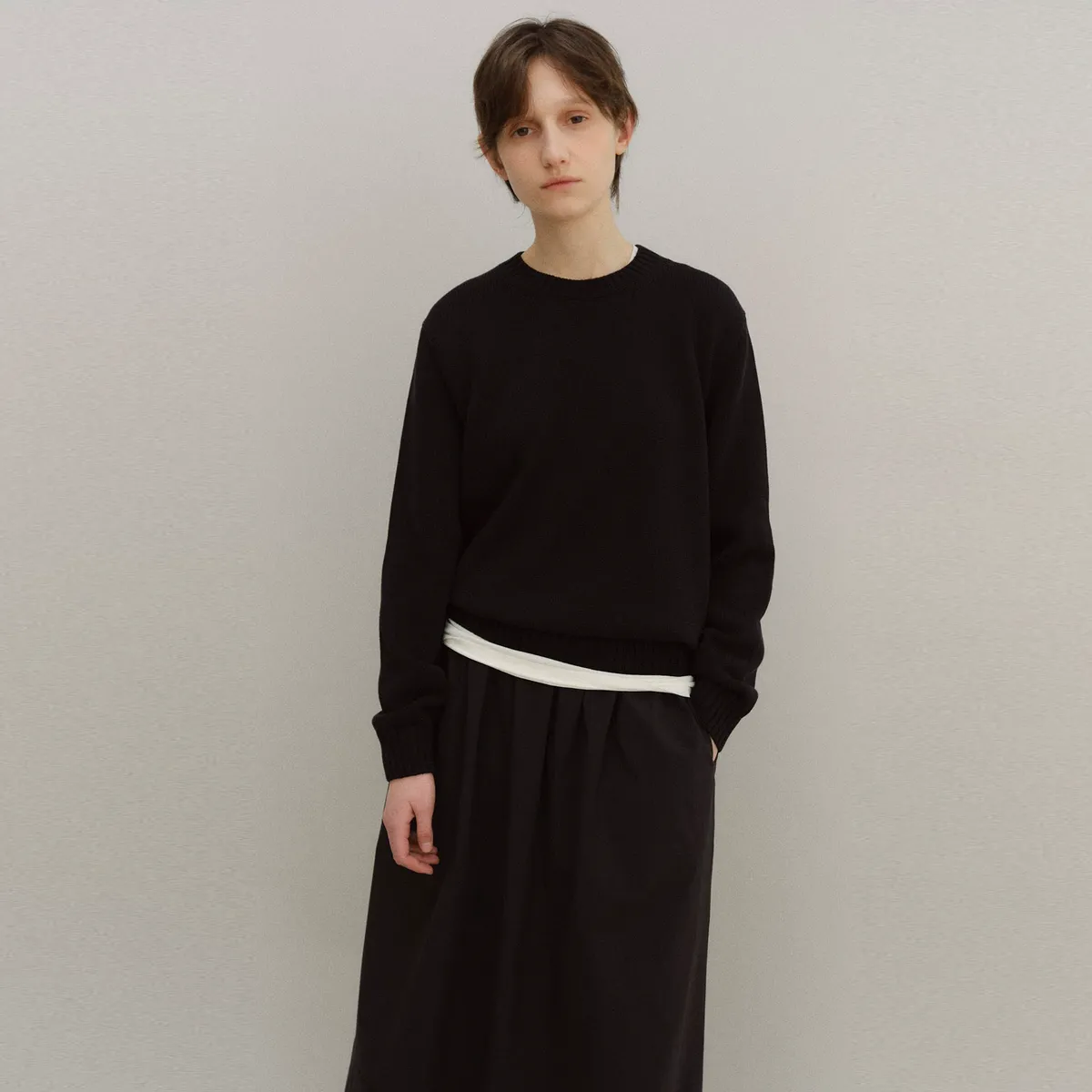 Urbane knit (Black) - 감도 깊은 취향 셀렉트샵 29CM