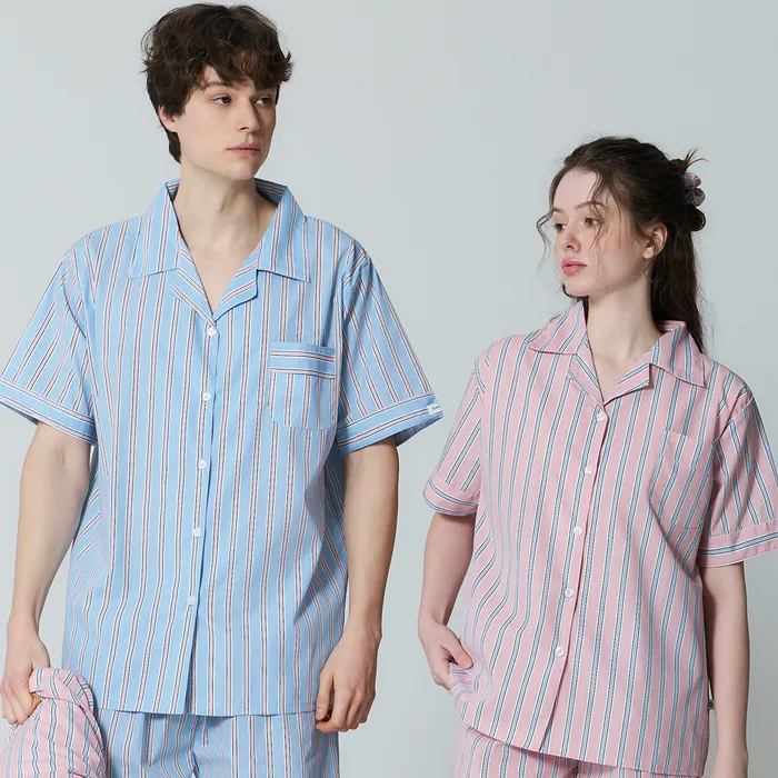 [29CM 단독] [2PACK] (uni) 러스트러스 반팔 잠옷 세트 2colors - 감도 깊은 취향 셀렉트샵 29CM