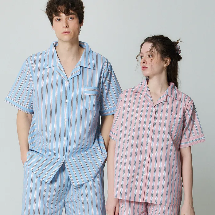 [29CM 단독] [2PACK] (uni) 러스트러스 반팔 잠옷 세트 2colors - 감도 깊은 취향 셀렉트샵 29CM