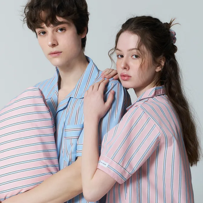 [29CM 단독] [2PACK] (uni) 러스트러스 반팔 잠옷 세트 2colors - 감도 깊은 취향 셀렉트샵 29CM