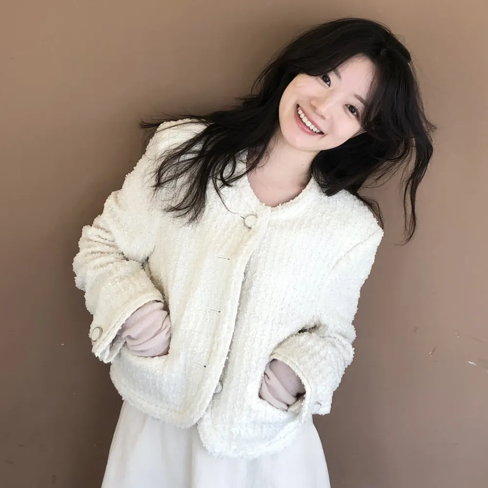 25 Spring_ Cream Cotton Tweed Blazer - 감도 깊은 취향 셀렉트샵 29CM