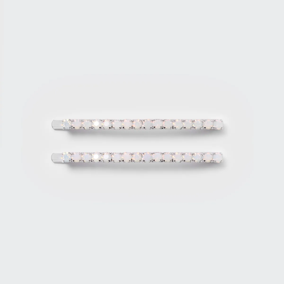 [SET] _GEM CUBIC HAIR PIN (OPAQUE WHITE) - 감도 깊은 취향 셀렉트샵 29CM