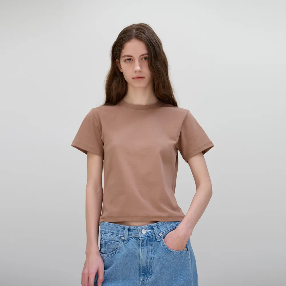 Cotton Span Tee (Mocha) - 감도 깊은 취향 셀렉트샵 29CM