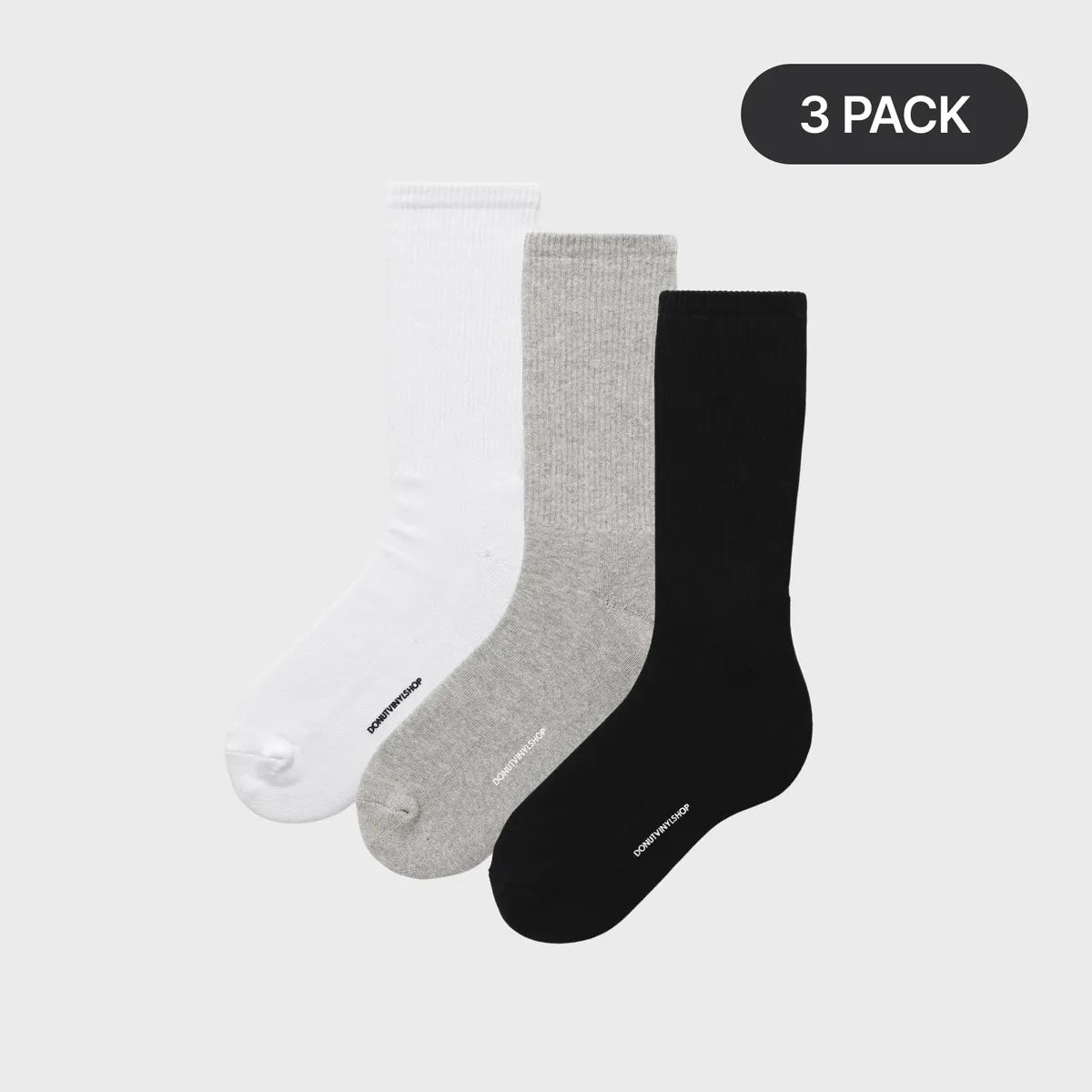 [29CM 단독] basic crew socks (3colors) - 3PACK - 감도 깊은 취향 셀렉트샵 29CM