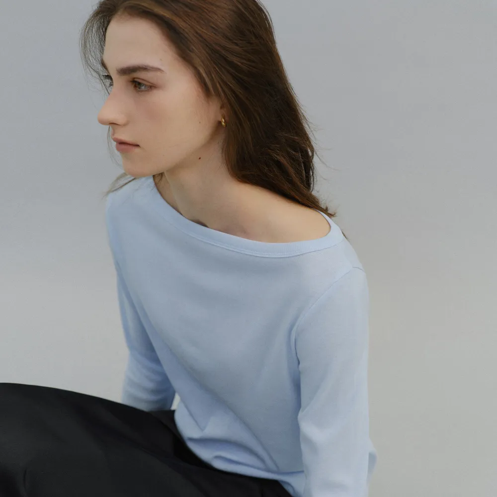 [2차 리오더] Soft boatneck t-shirt_4colors - 감도 깊은 취향 셀렉트샵 29CM