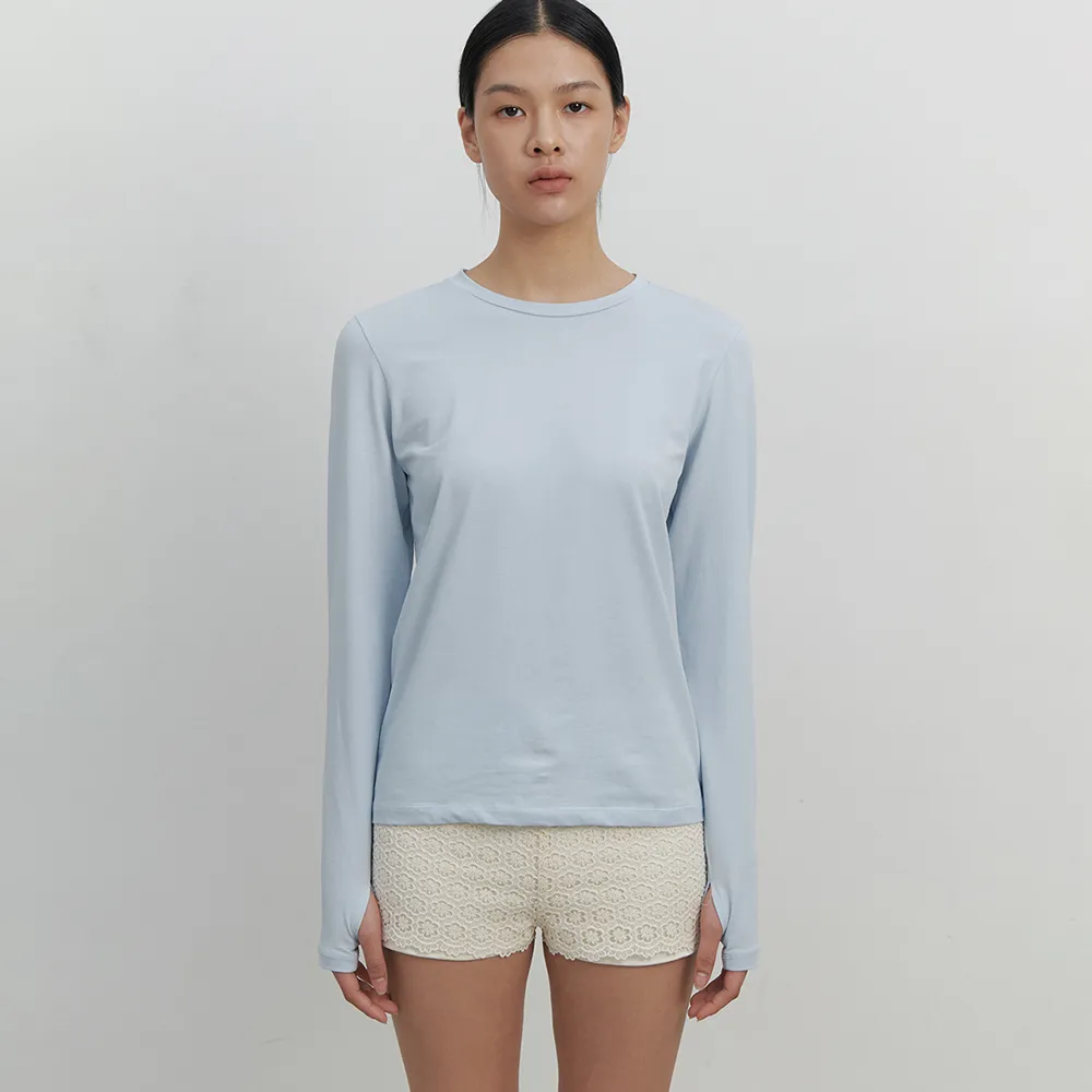 Warmer long sleeve _ sky blue - 감도 깊은 취향 셀렉트샵 29CM