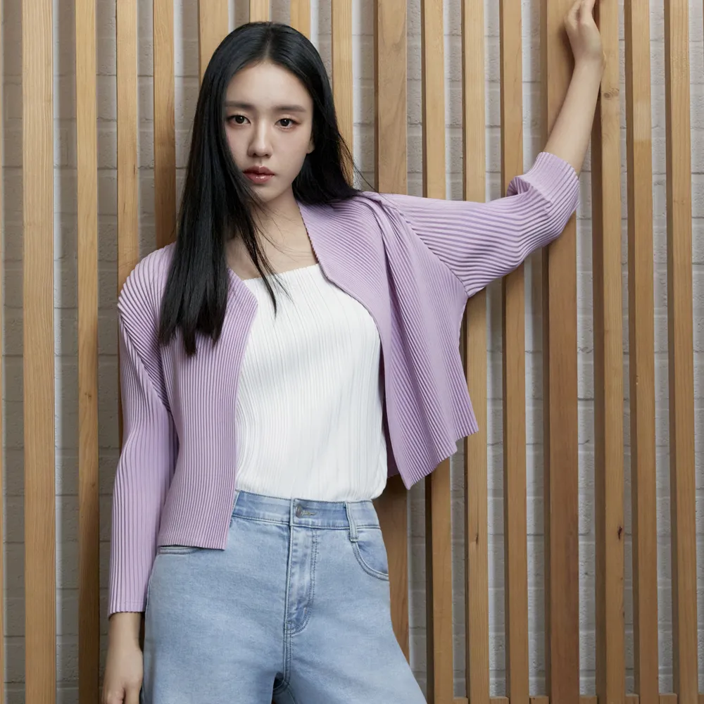 25SS 요이츠 플리츠 볼레로 자켓 (스카프 증정) - 감도 깊은 취향 셀렉트샵 29CM