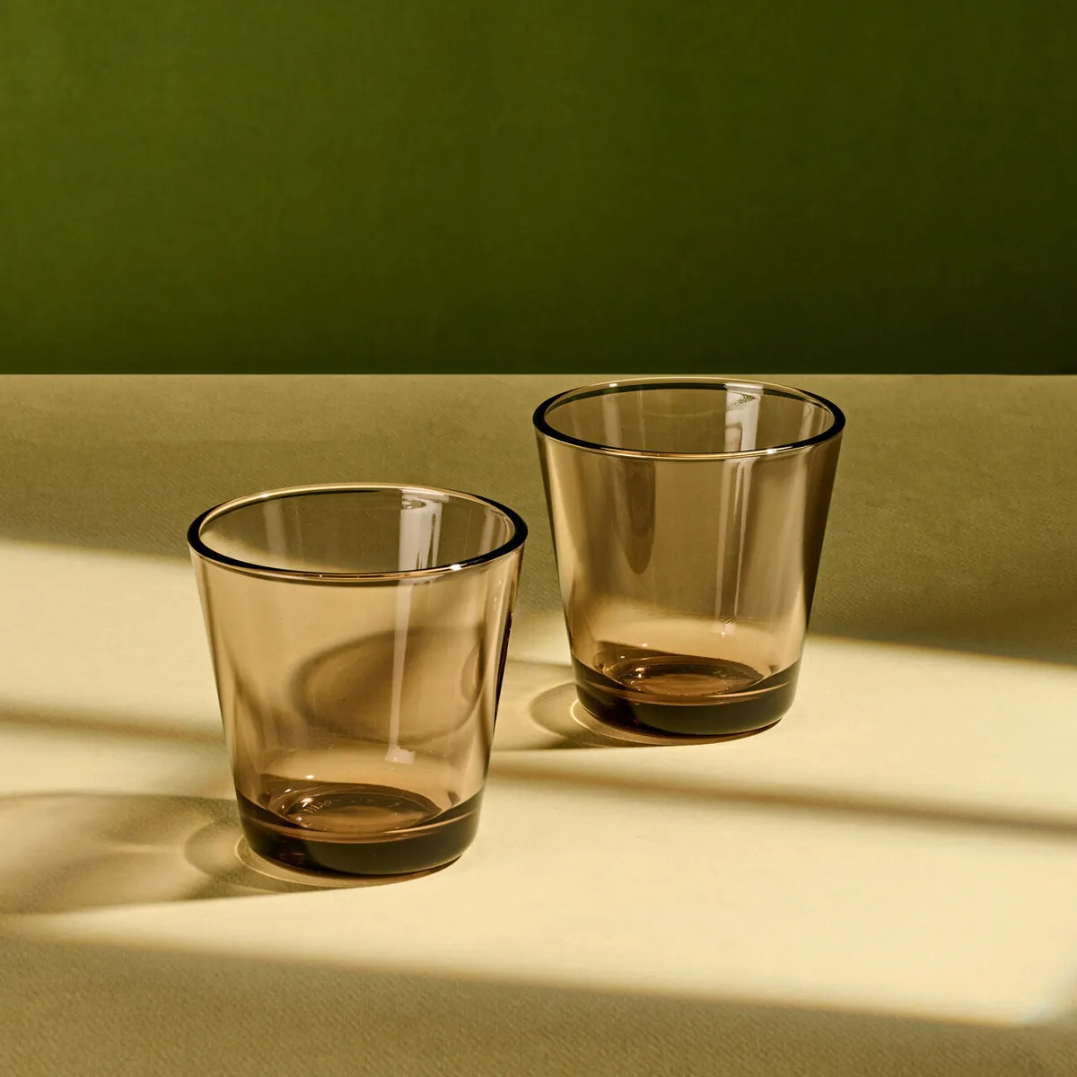 가르티오 유리컵 린넨 210ml 2개입_1051119 - 감도 깊은 취향 셀렉트샵 29CM