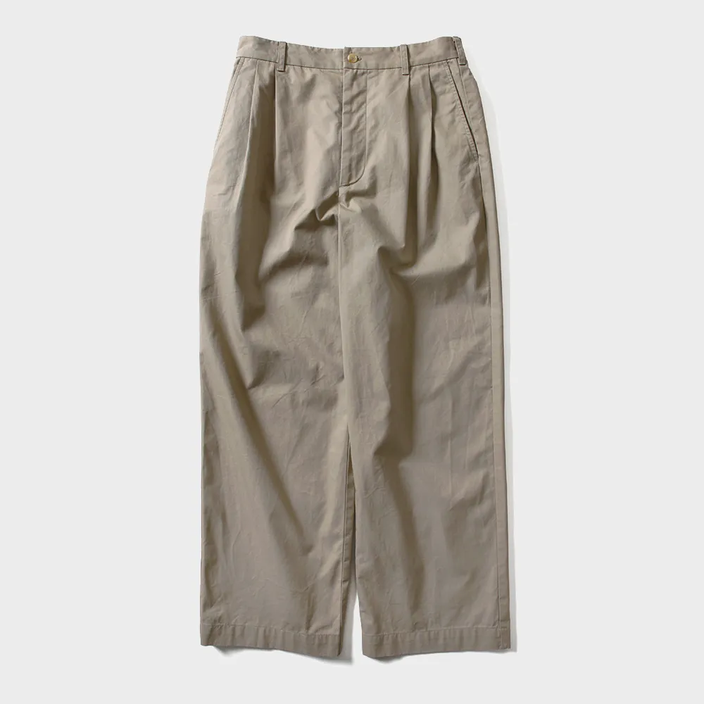 TF1-PT03 라이트 투턱 치노 팬츠 - 오크베이지 - 감도 깊은 취향 셀렉트샵 29CM