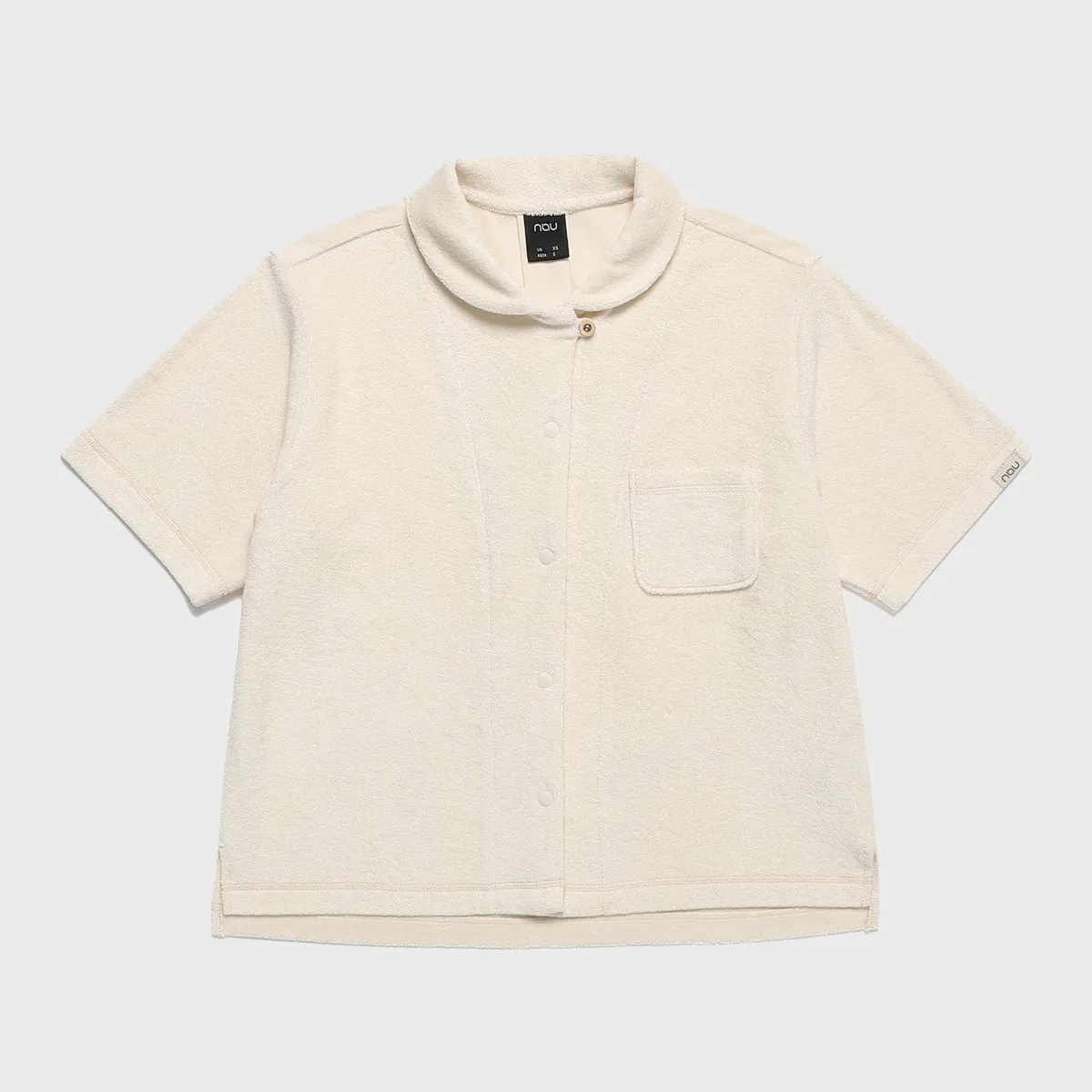 W 오가닉 테리 반팔셔츠 Ivory - 감도 깊은 취향 셀렉트샵 29CM