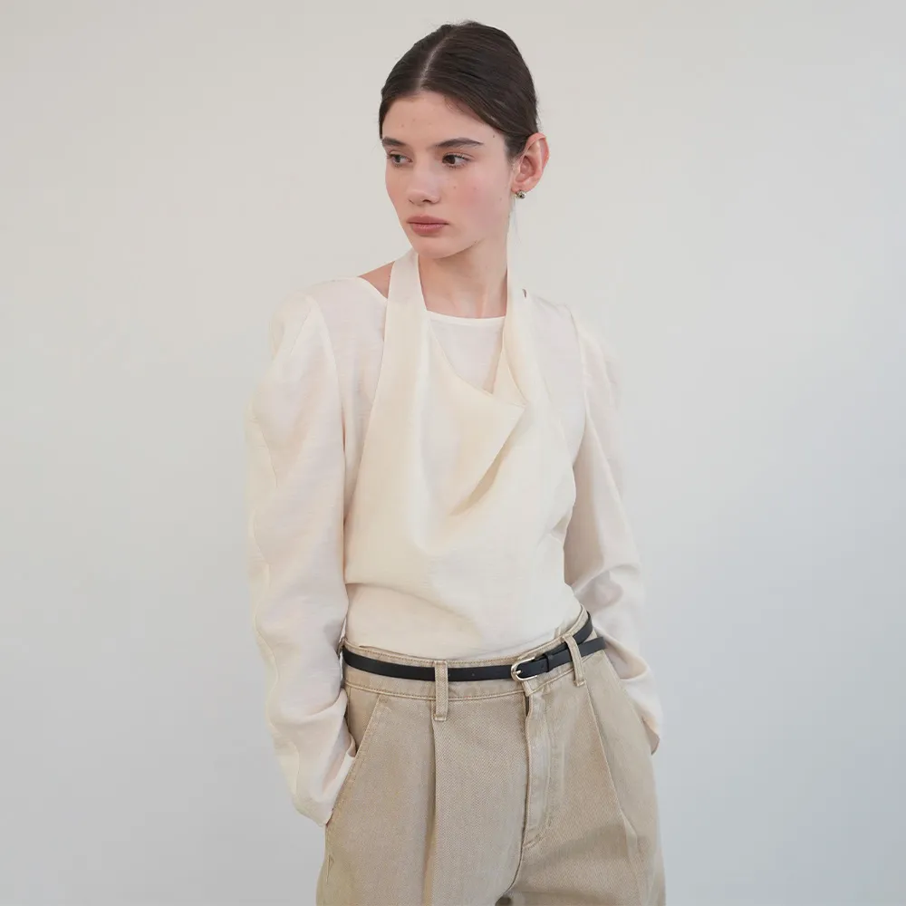 [SET]홀터넥 레이어드 블라우스 NEW5SB221_2colors - 감도 깊은 취향 셀렉트샵 29CM