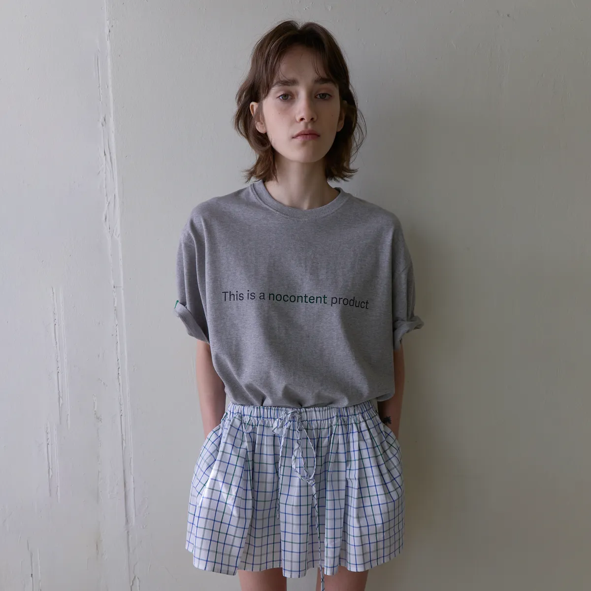 154. Nocontent Product T_Melange grey - 감도 깊은 취향 셀렉트샵 29CM