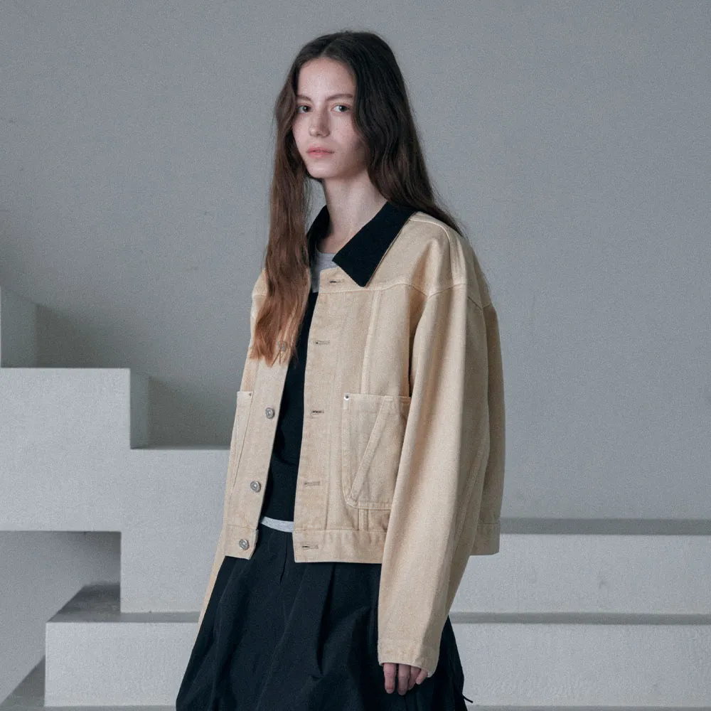 OTHEMENT Corduroy Collar Work Jacket VC2512JK204M_2color - 감도 깊은 취향 ...