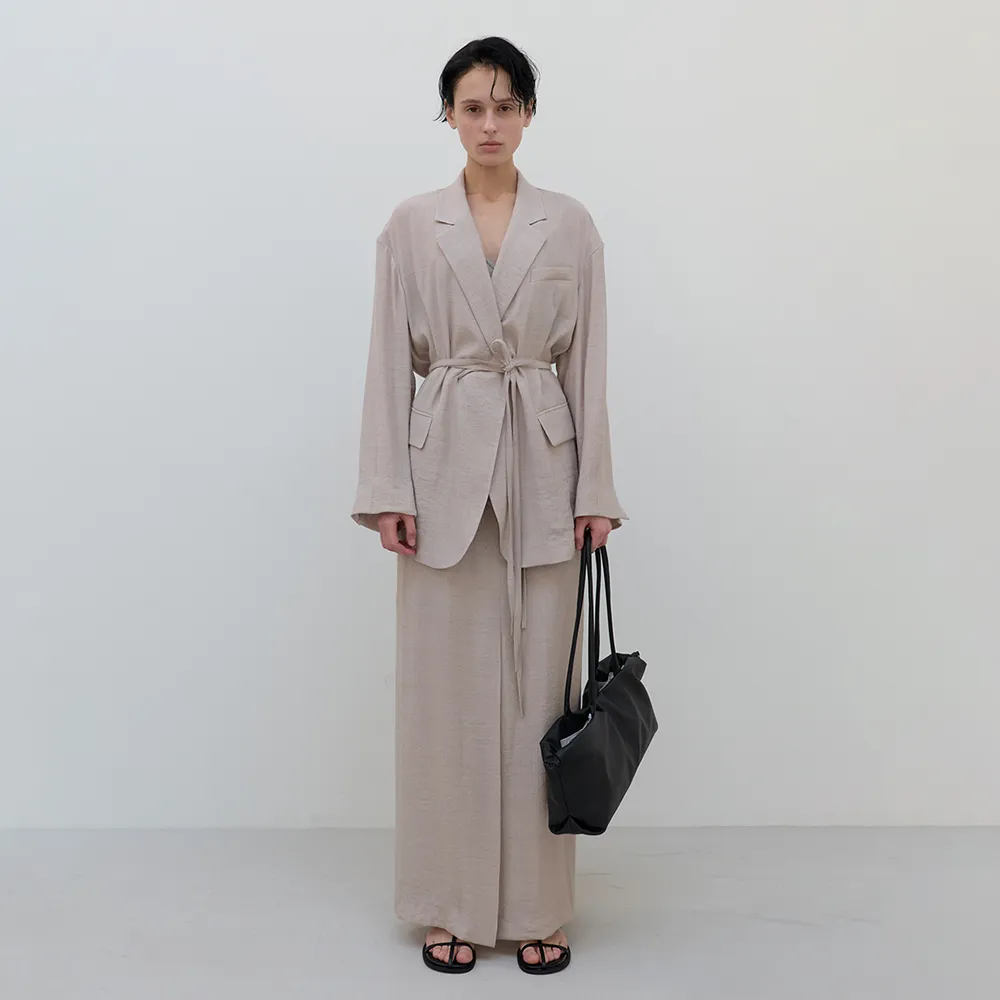 Wrinkle Textured Jacket (ash beige) - 감도 깊은 취향 셀렉트샵 29CM