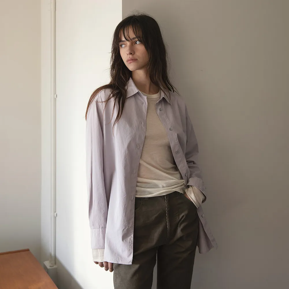 w. Oversized Garment Shirt (Morado) - 감도 깊은 취향 셀렉트샵 29CM