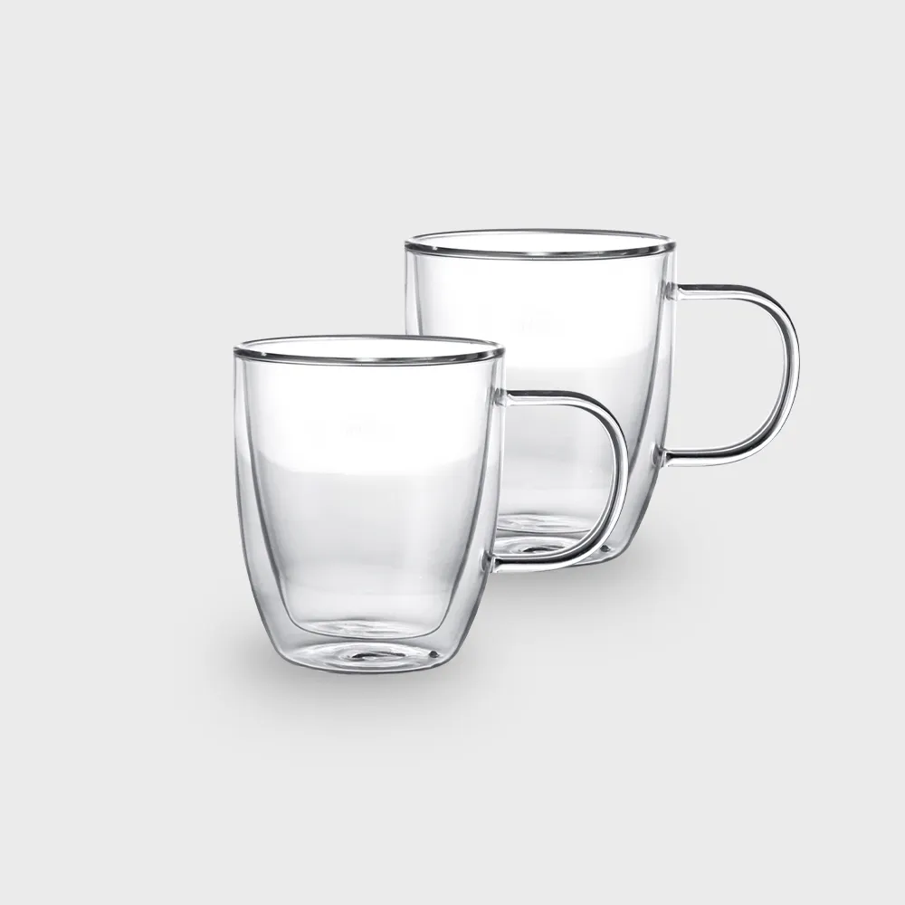 더블월 라떼 이중유리 머그컵 310ml 2P - 감도 깊은 취향 셀렉트샵 29CM