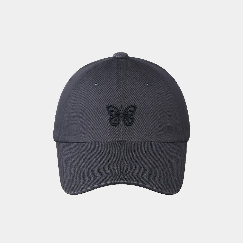 MINI BUTTERFLY BLINK BALL CAP_CHARCOAL BLACK - 감도 깊은 취향 셀렉트샵 29CM