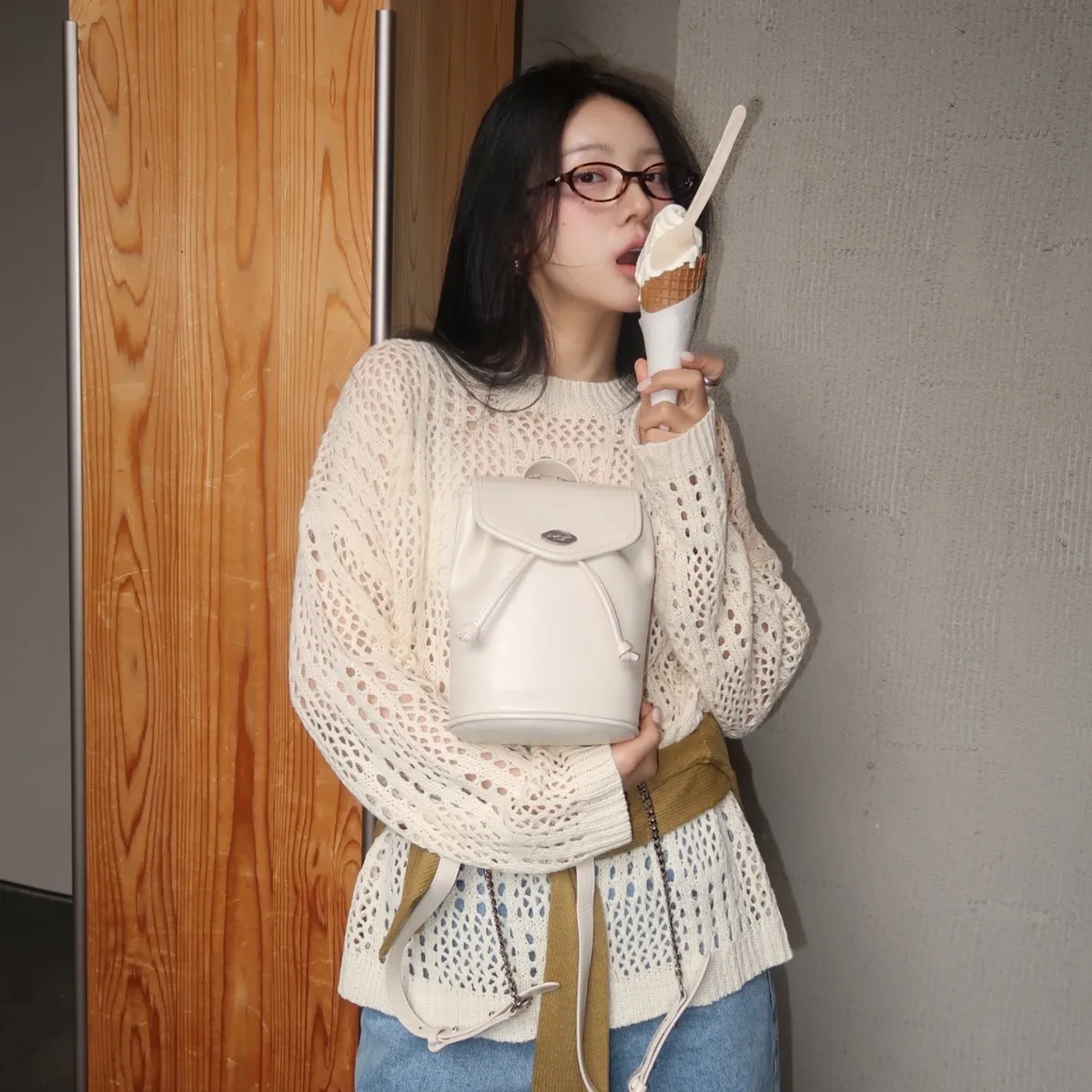 Mini fle backpack - 4color - 감도 깊은 취향 셀렉트샵 29CM