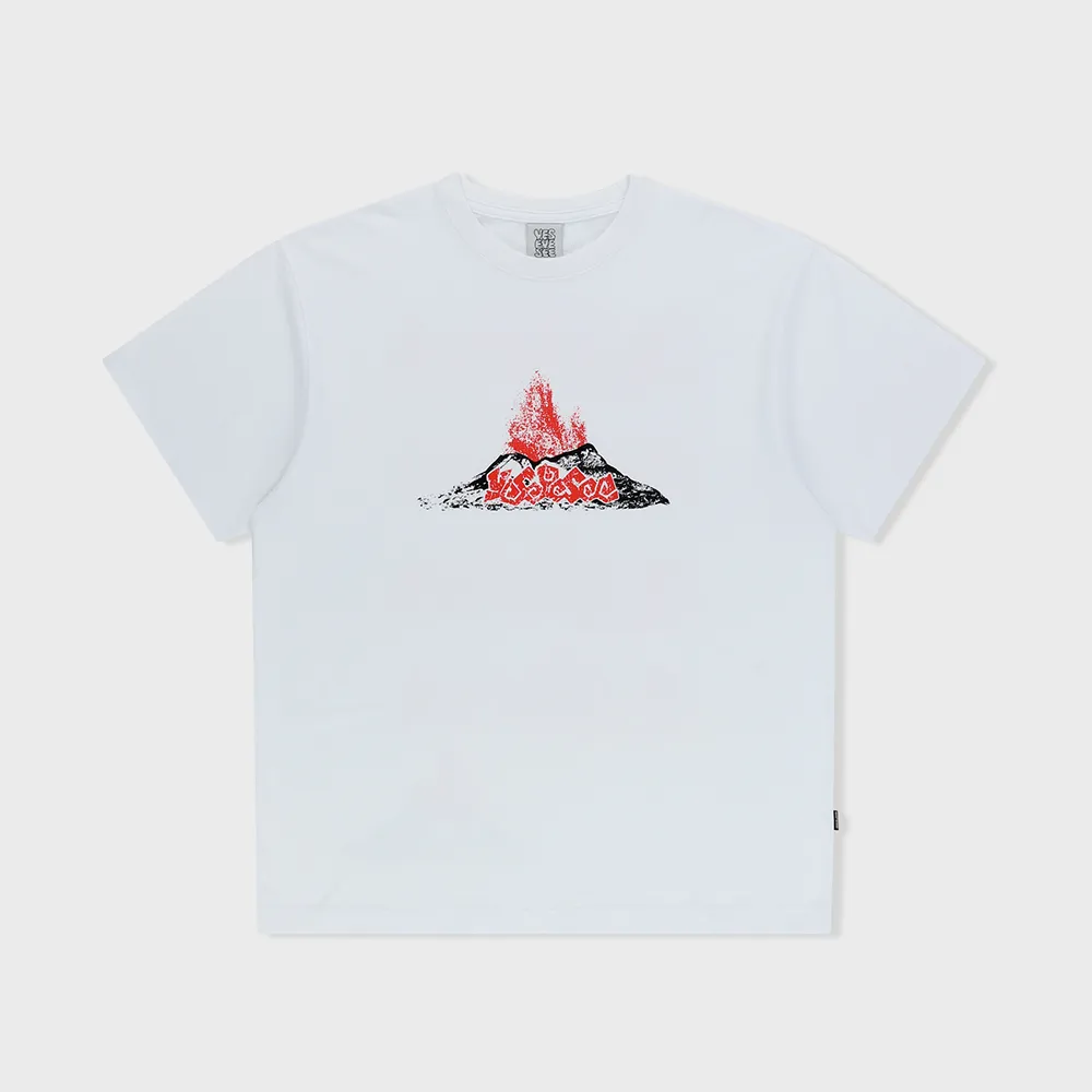 Volcanic Eruption Tee White - 감도 깊은 취향 셀렉트샵 29CM