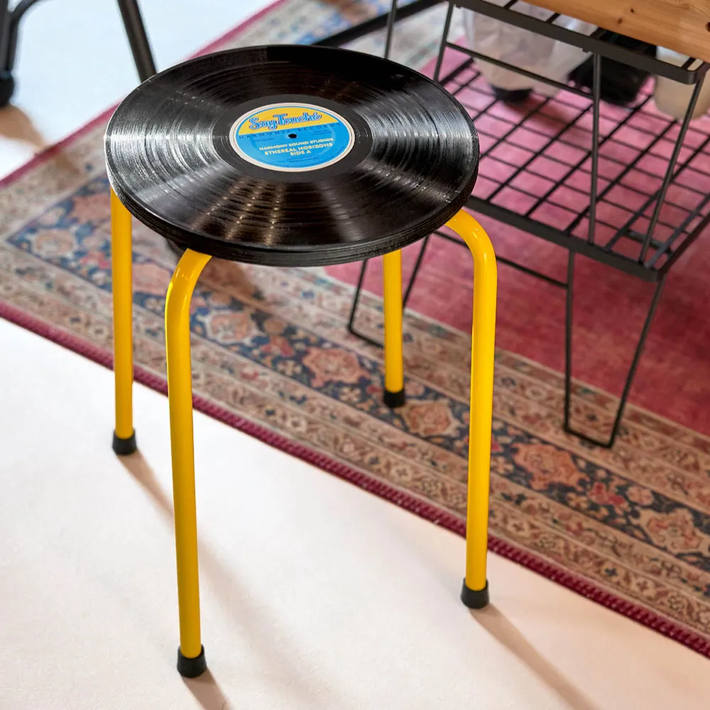 Vinyl Stool Yellow 바이닐 스툴 옐로우 스툴 - 감도 깊은 취향 셀렉트샵 29CM