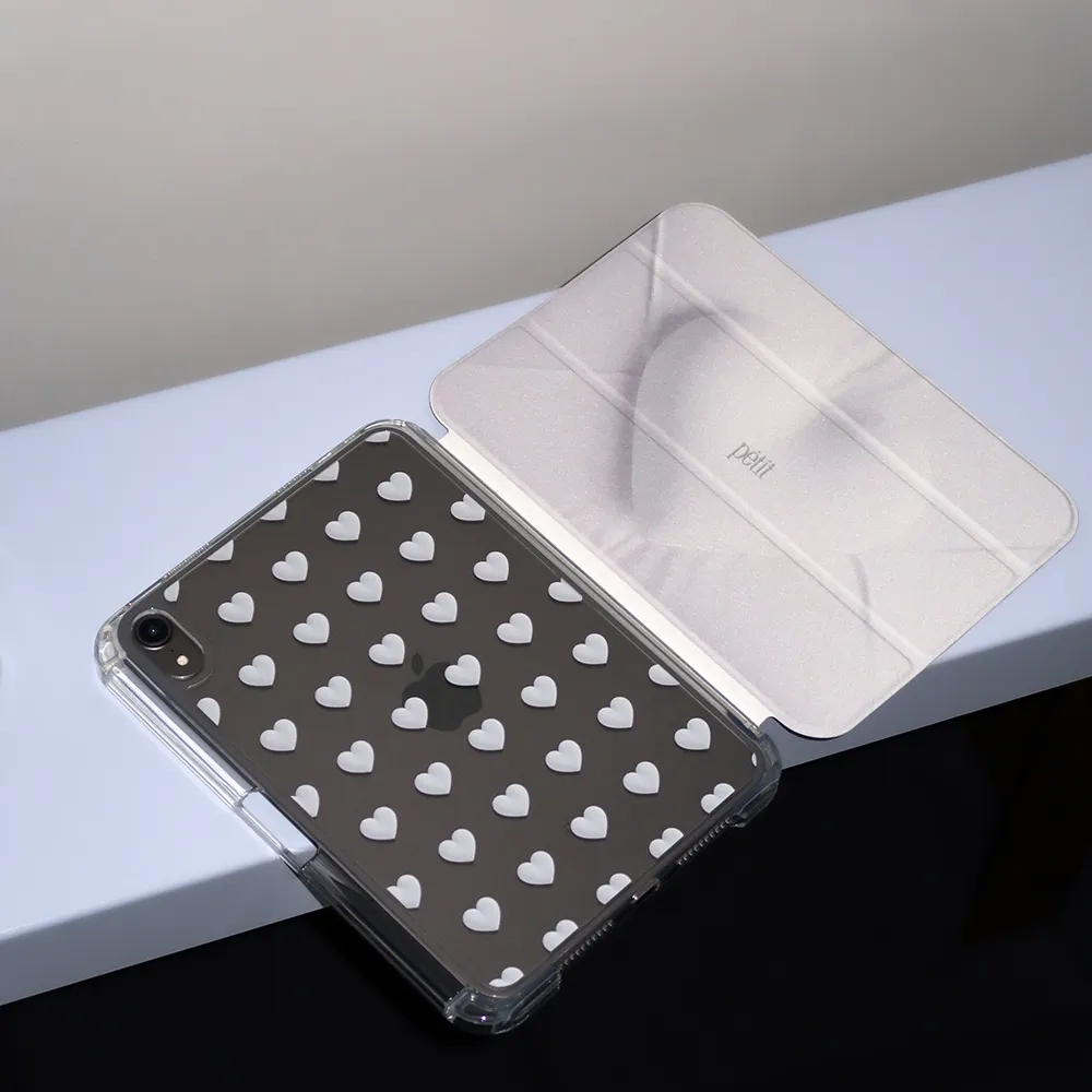 하트 필로우 분리형 3단 아이패드 케이스 (4-Way) - Pattern - 감도 깊은 취향 셀렉트샵 29CM