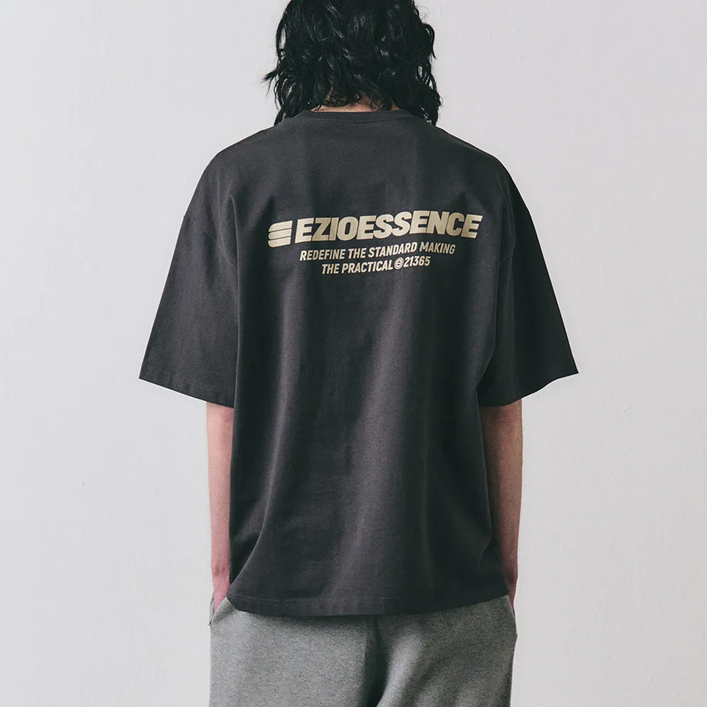 Essence graphic T-shirt_Charcoal - 감도 깊은 취향 셀렉트샵 29CM