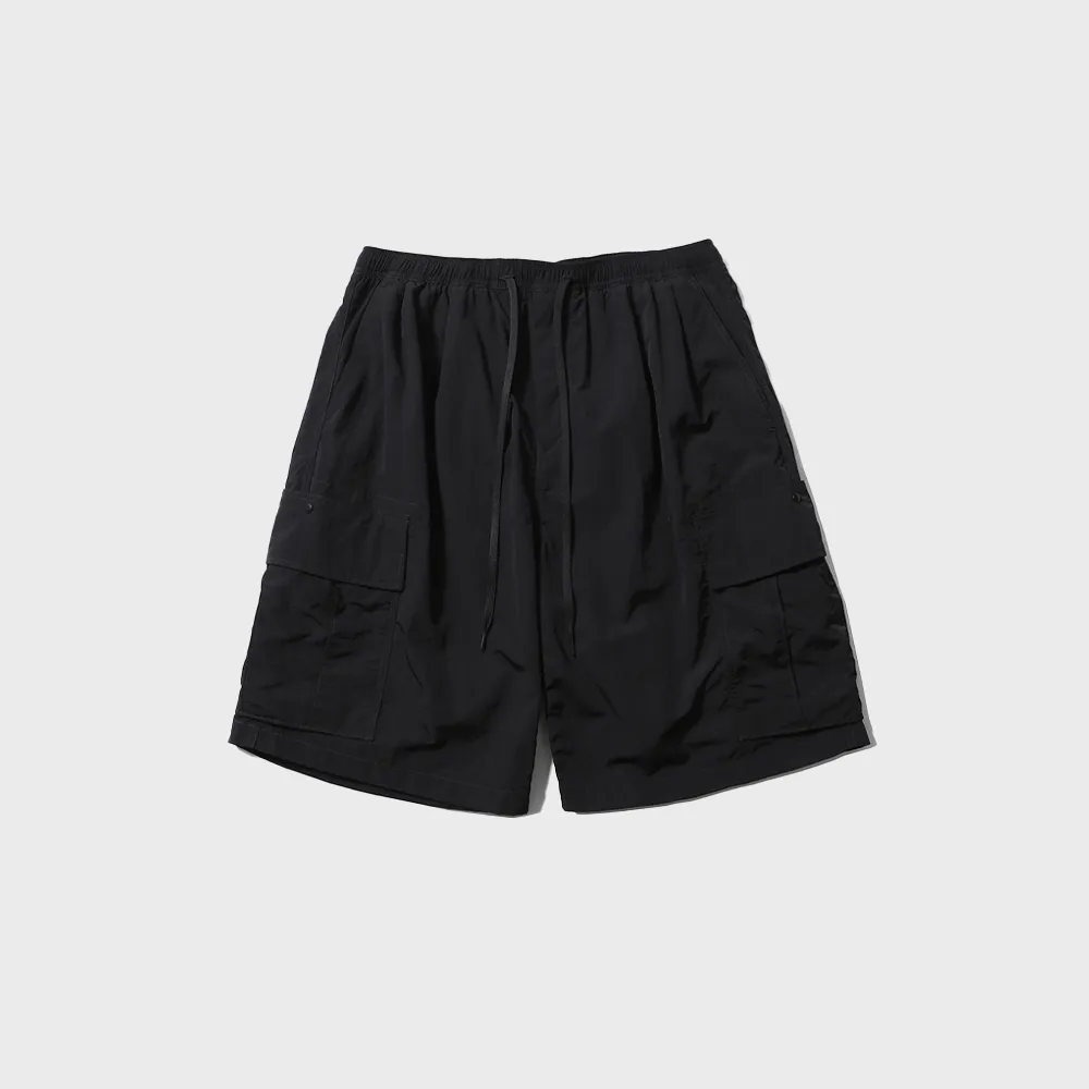 [SS25] OVER MIL 6P SHORTS / BLACK - 감도 깊은 취향 셀렉트샵 29CM
