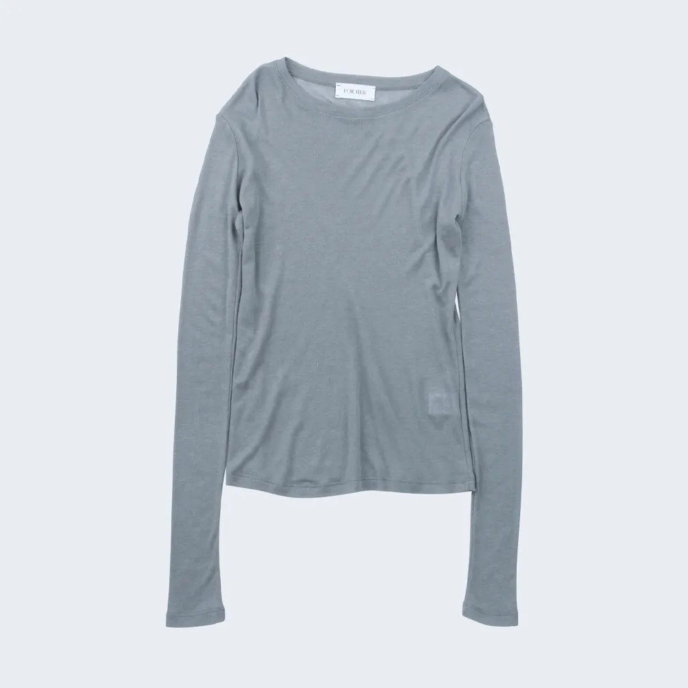 SOFT LONG SLEEVE TOP (7C) - 감도 깊은 취향 셀렉트샵 29CM