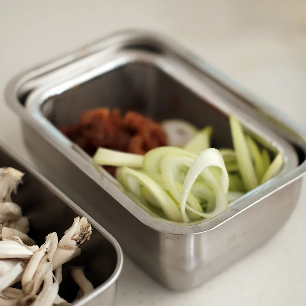 [카지동야] kajidonya 시스템사각밧드뚜껑세트 (4size / 채망별도) - 감도 깊은 취향 셀렉트샵 29CM