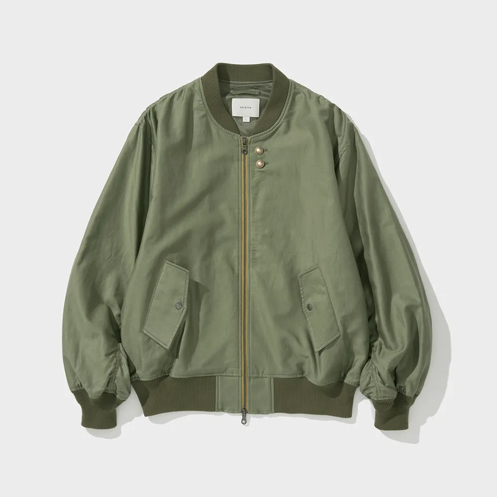 FLANDERS MOLESKIN MA-1 JACKET (OLIVE) - 감도 깊은 취향 셀렉트샵 29CM