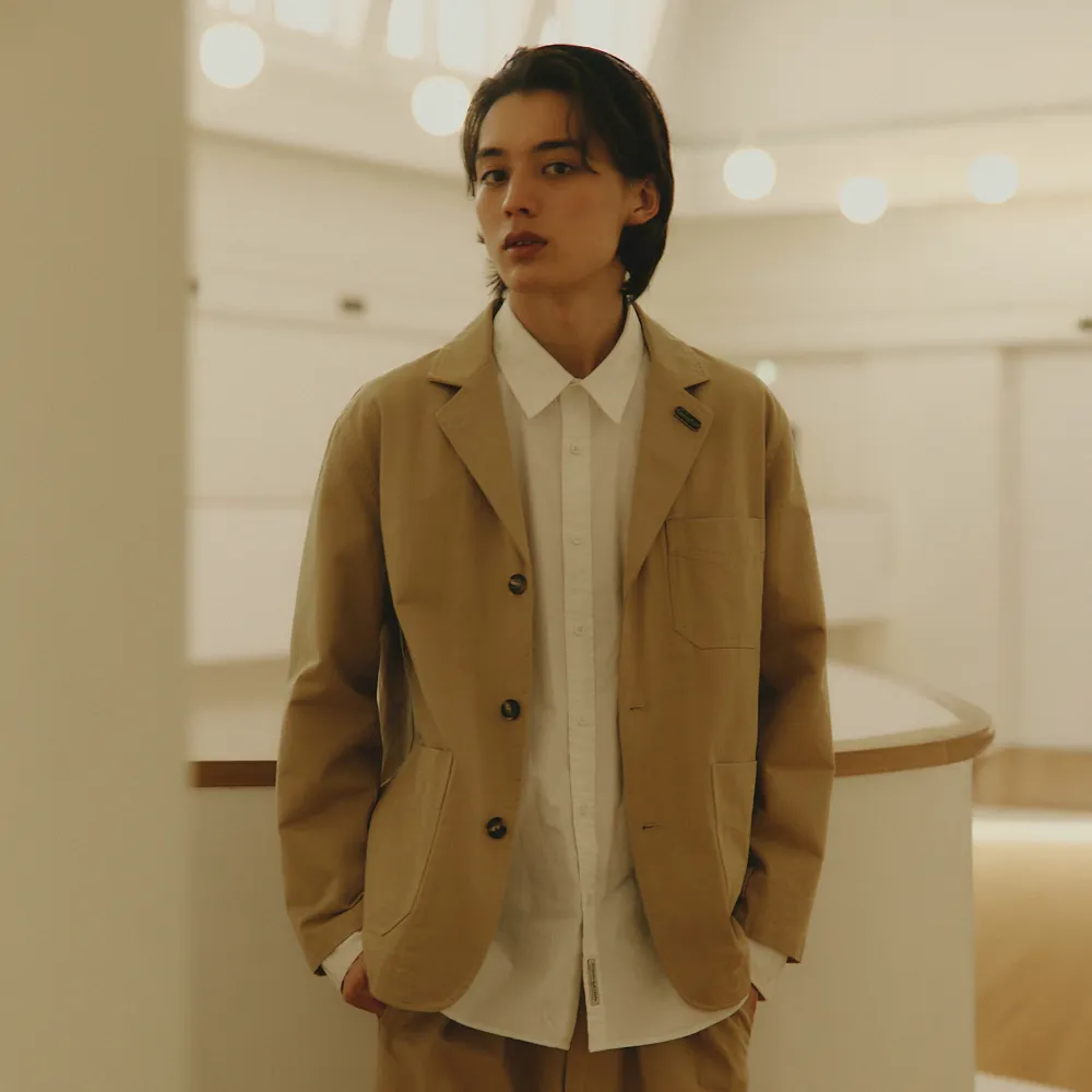 [SET-UP] Washed Cotton Blazer Jacket (Beige) - 감도 깊은 취향 셀렉트샵 29CM